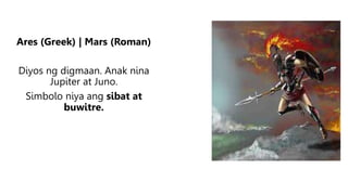 Mitolohiya ng Greece at mga diyod st diyosa nito | PPTX
