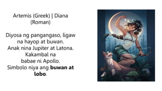 Mitolohiya ng Greece at mga diyod st diyosa nito | PPTX