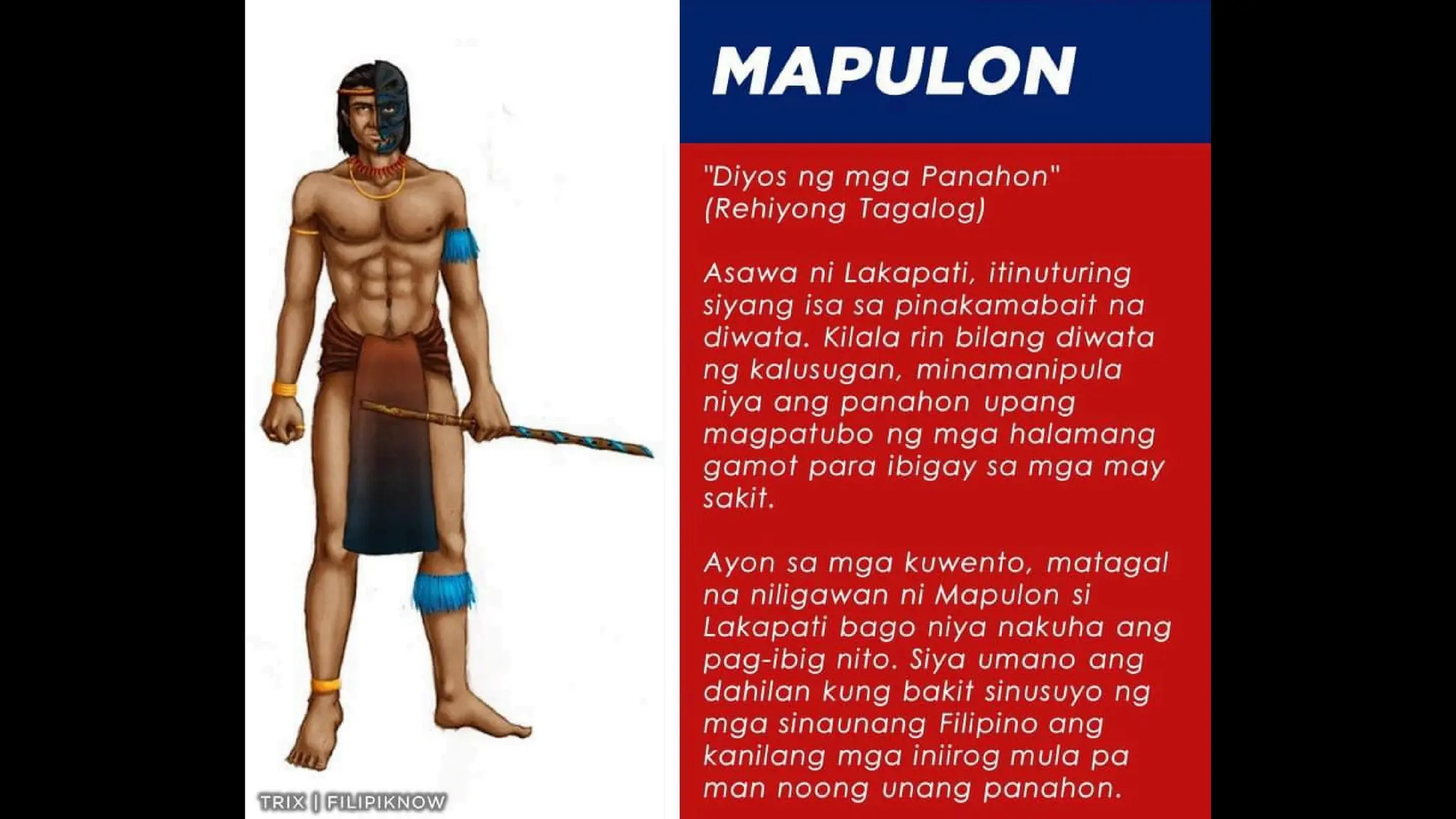 Kasaysayan at Mitolohiya ng Pilipinas. at mga Diyos at Diyosa sa Iba;t ...