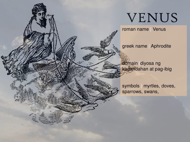 Venusdyosangpagibigatkagandahangromano