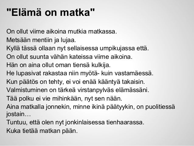 Mitä on runon kuvallisuus