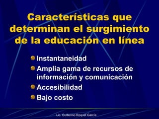 Mitos, Retos y Realidades de la Educación a Distancia en Línea. Roquet ...