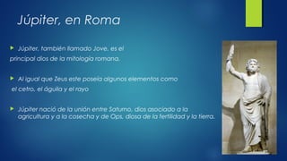 Mitos clásicos zeus, júpiter | PPT