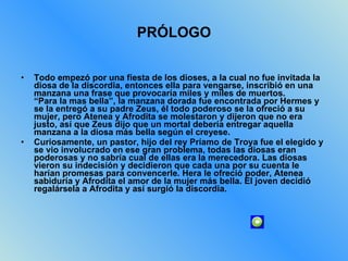 Mitos Griegos: Troya, Minoturo Agamenon | PPT