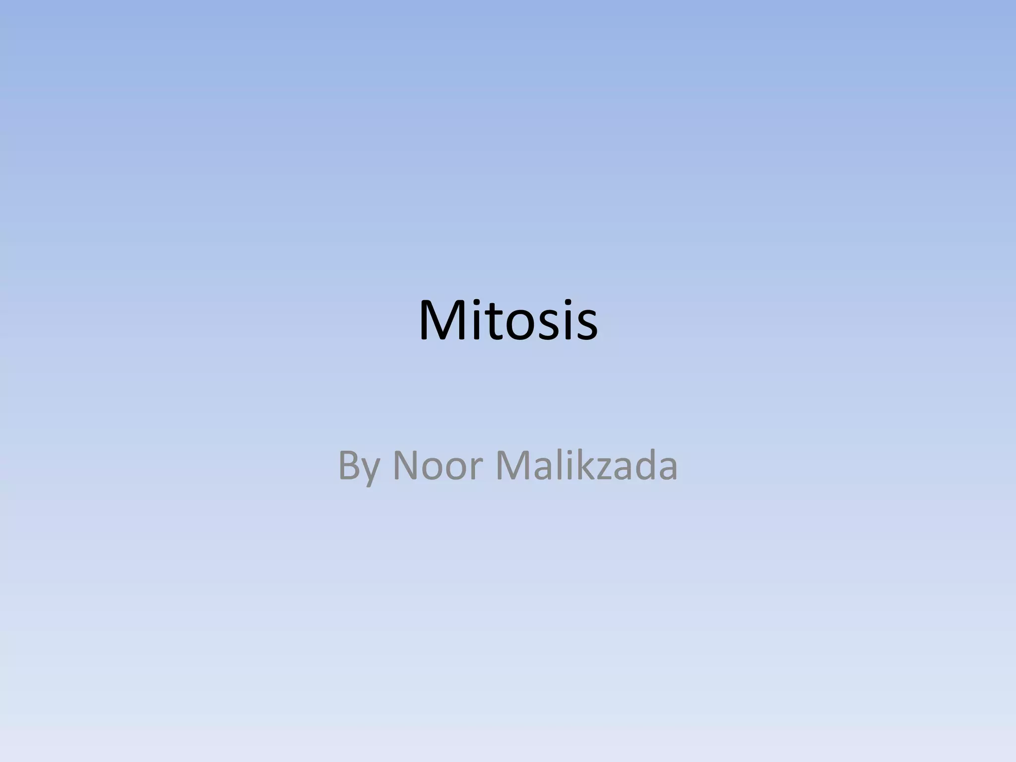 Mitosis Flipbook | PPTX