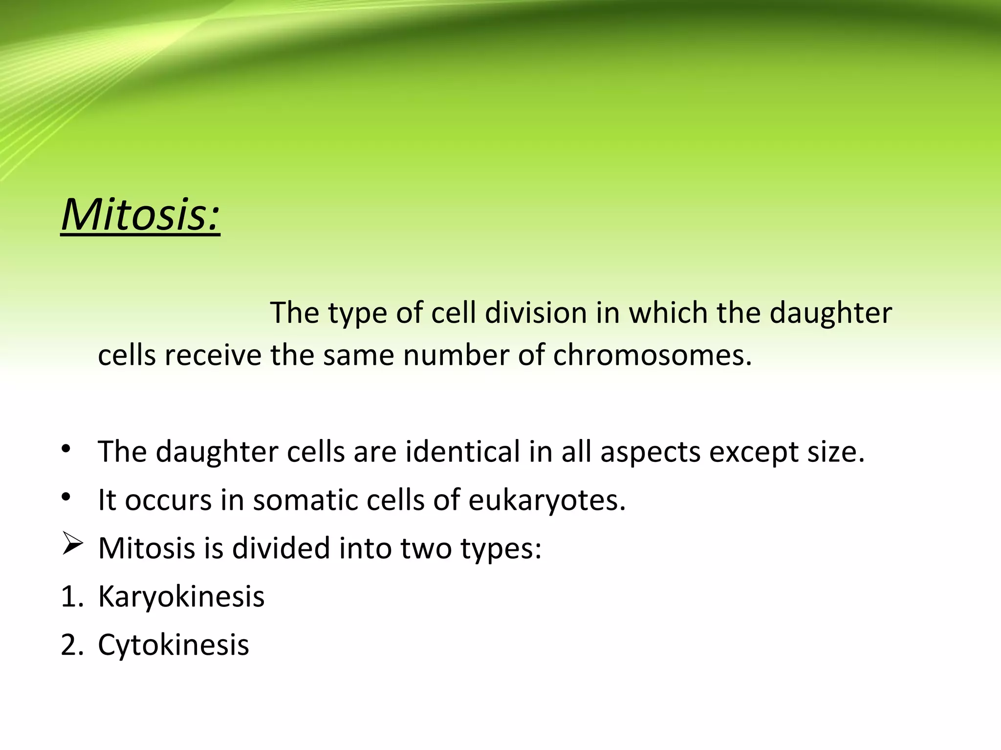 Mitosis | PPT