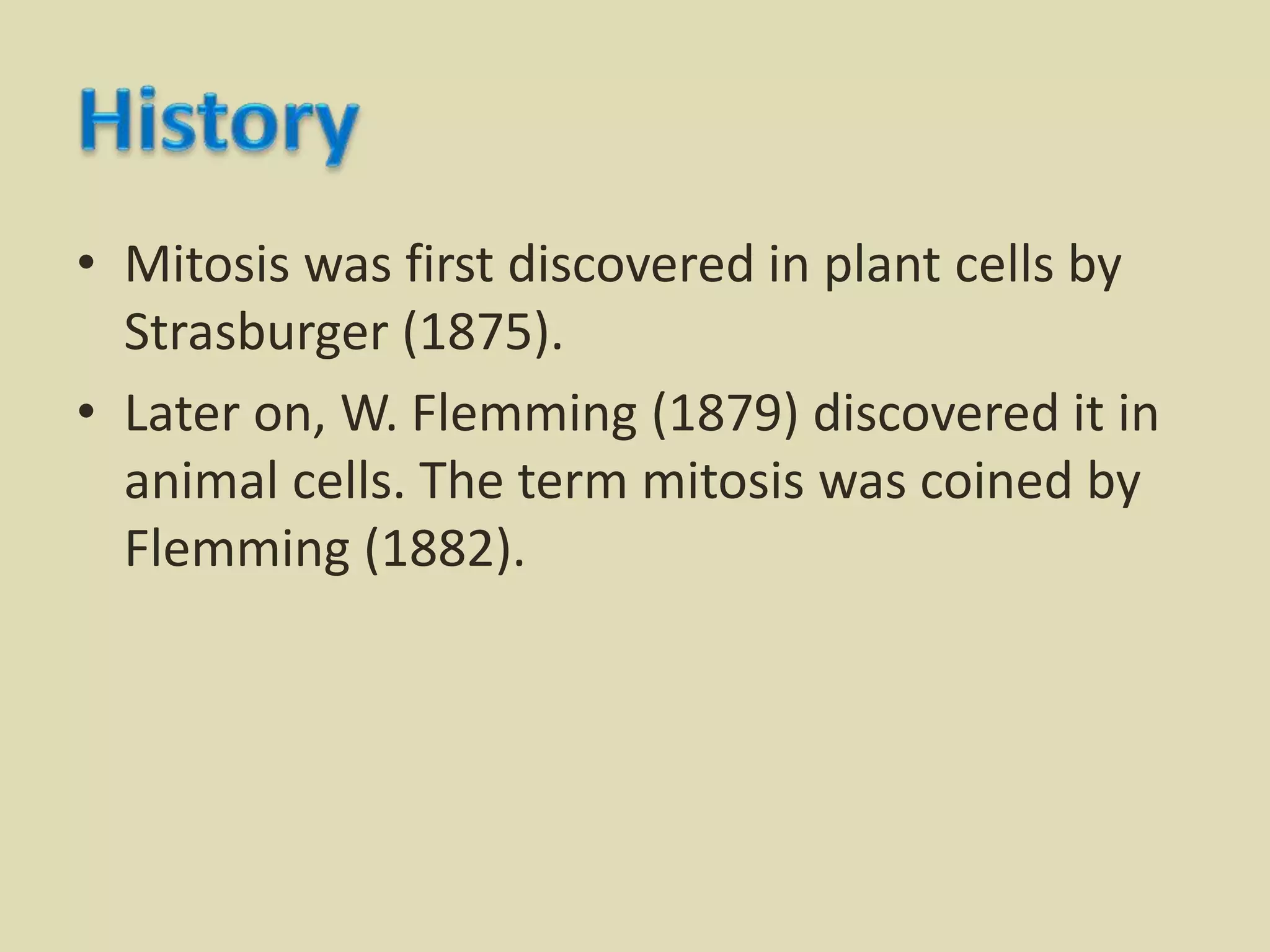 Mitosis | PPTX