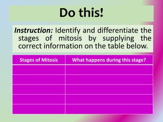 Mitosis | PPT