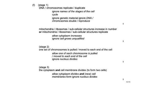 Cell Cycle Mitosis Aqa Gcse Biology Pptx