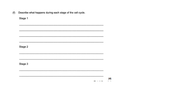 Cell Cycle Mitosis Aqa Gcse Biology Pptx