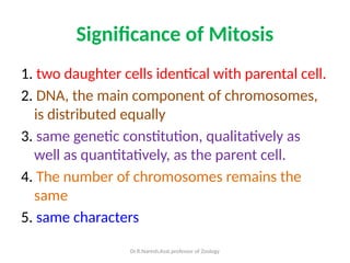 DIFFERENT PHASES OF MITOSIS-CELL DIVISION | PPT