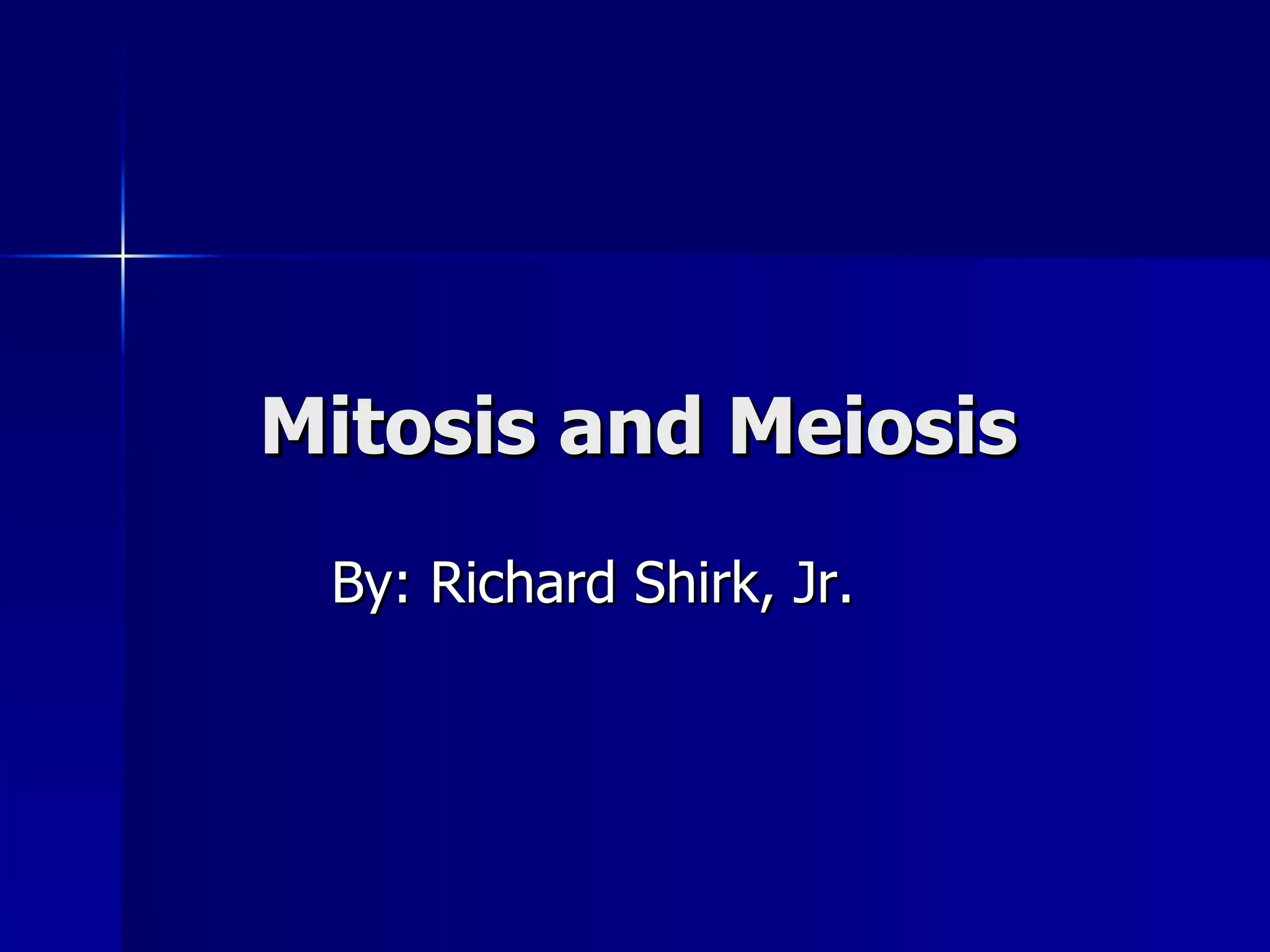 Mitosis And Meiosis | PPT