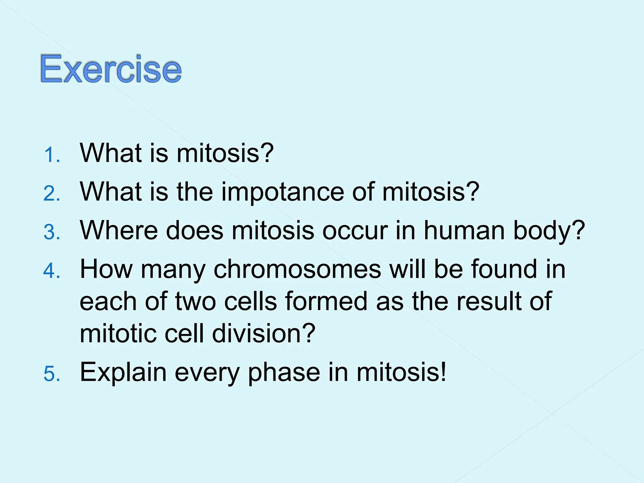Senior High School Material Mitosis an Asexual Reproduction.ppt