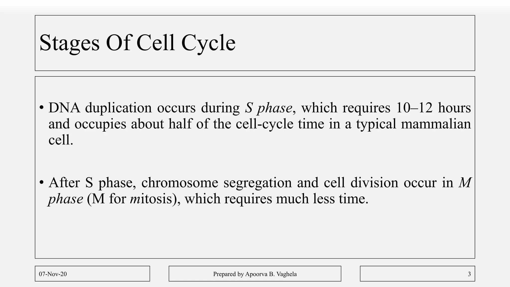 Mitosis and Meiosis Apoorva B. Vaghela | PDF