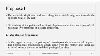 Mitosis and Meiosis Apoorva B. Vaghela | PDF