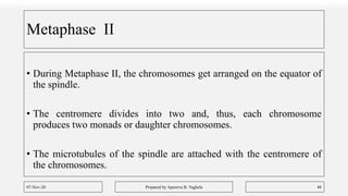 Mitosis and Meiosis Apoorva B. Vaghela | PDF