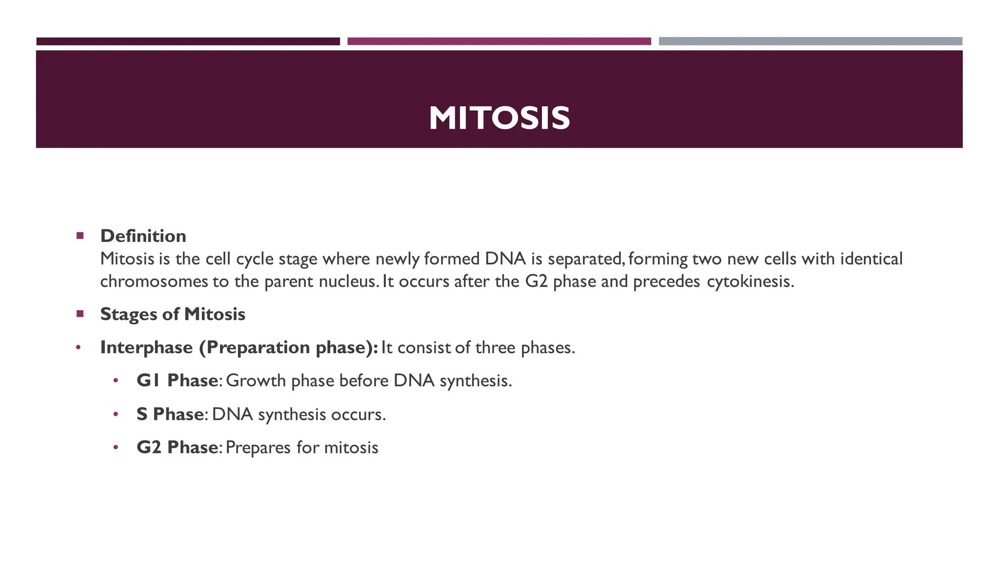 Type of Cell Division: Mitosis and Meiosis | PDF