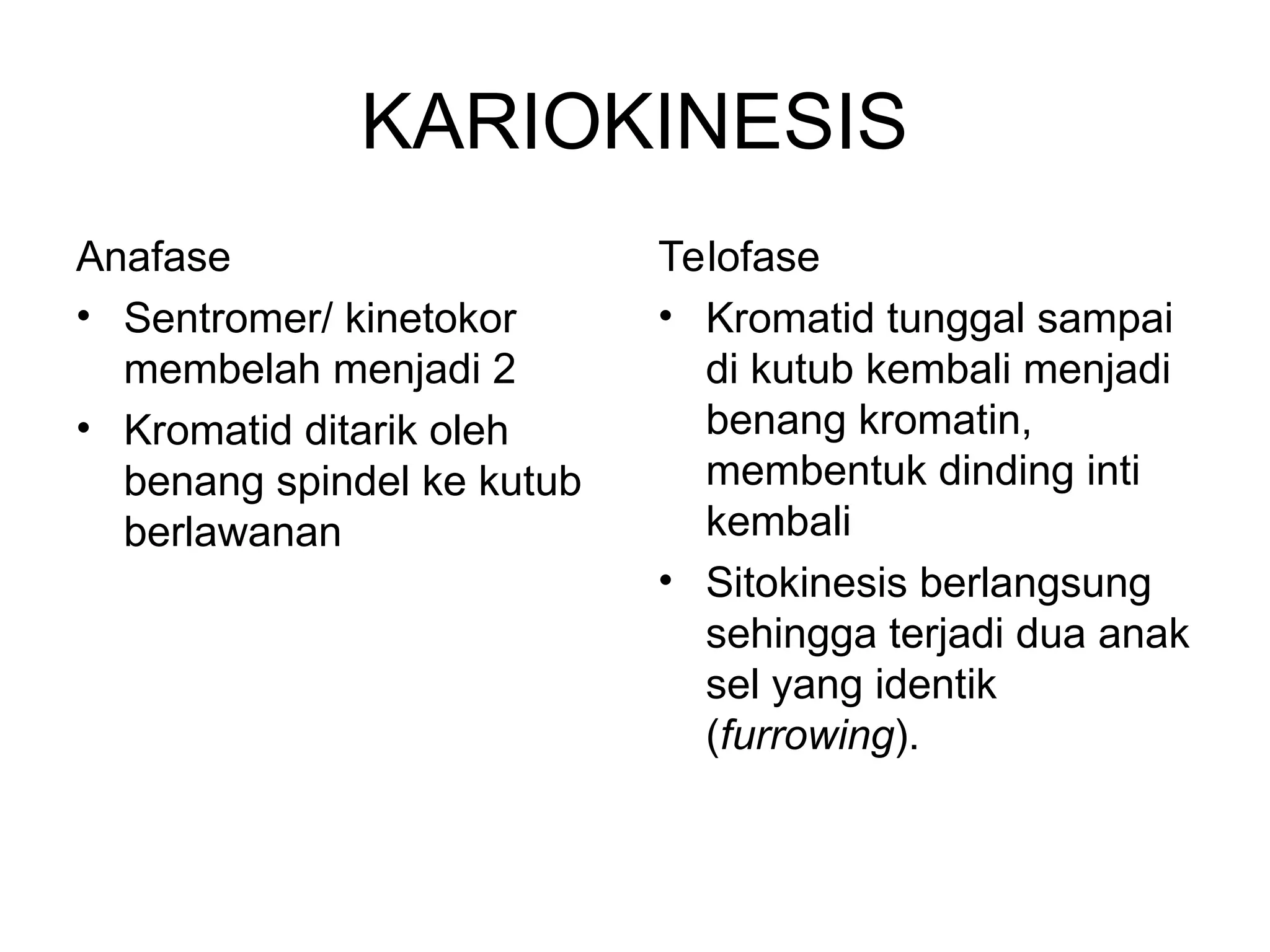 MITOSIS DAN MEIOSIS pada makluk hidup.ppt