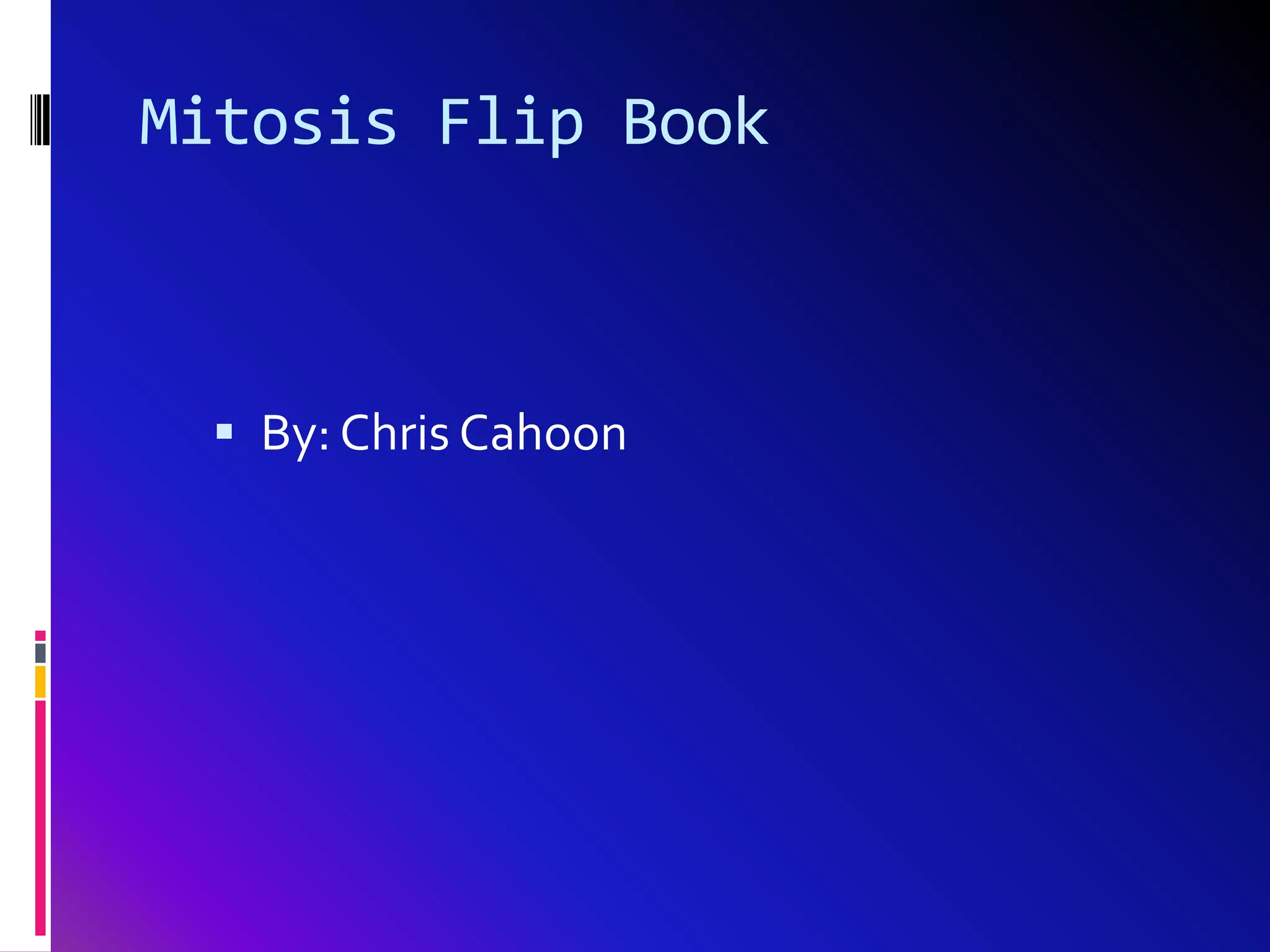 Mitosis Flip Book | PPT