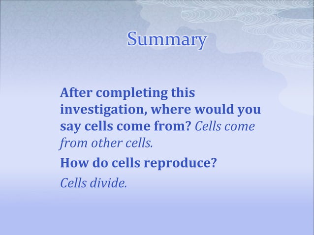 Mitosis lesson 1 | PPT