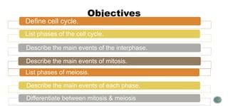 Mitosis,meiosis and cytogenetics revision.pptx