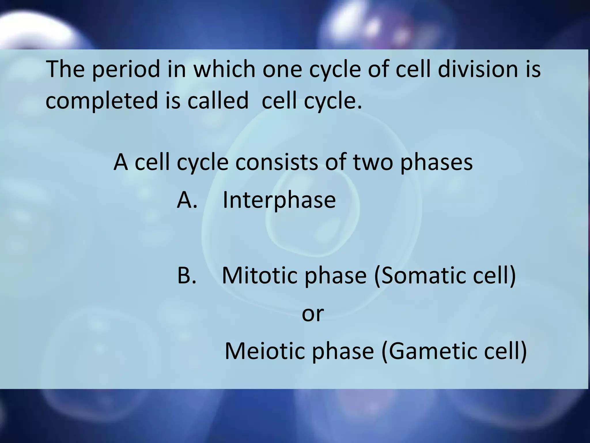 Chromosomal theory of inheritance in relation to cell division | PPTX