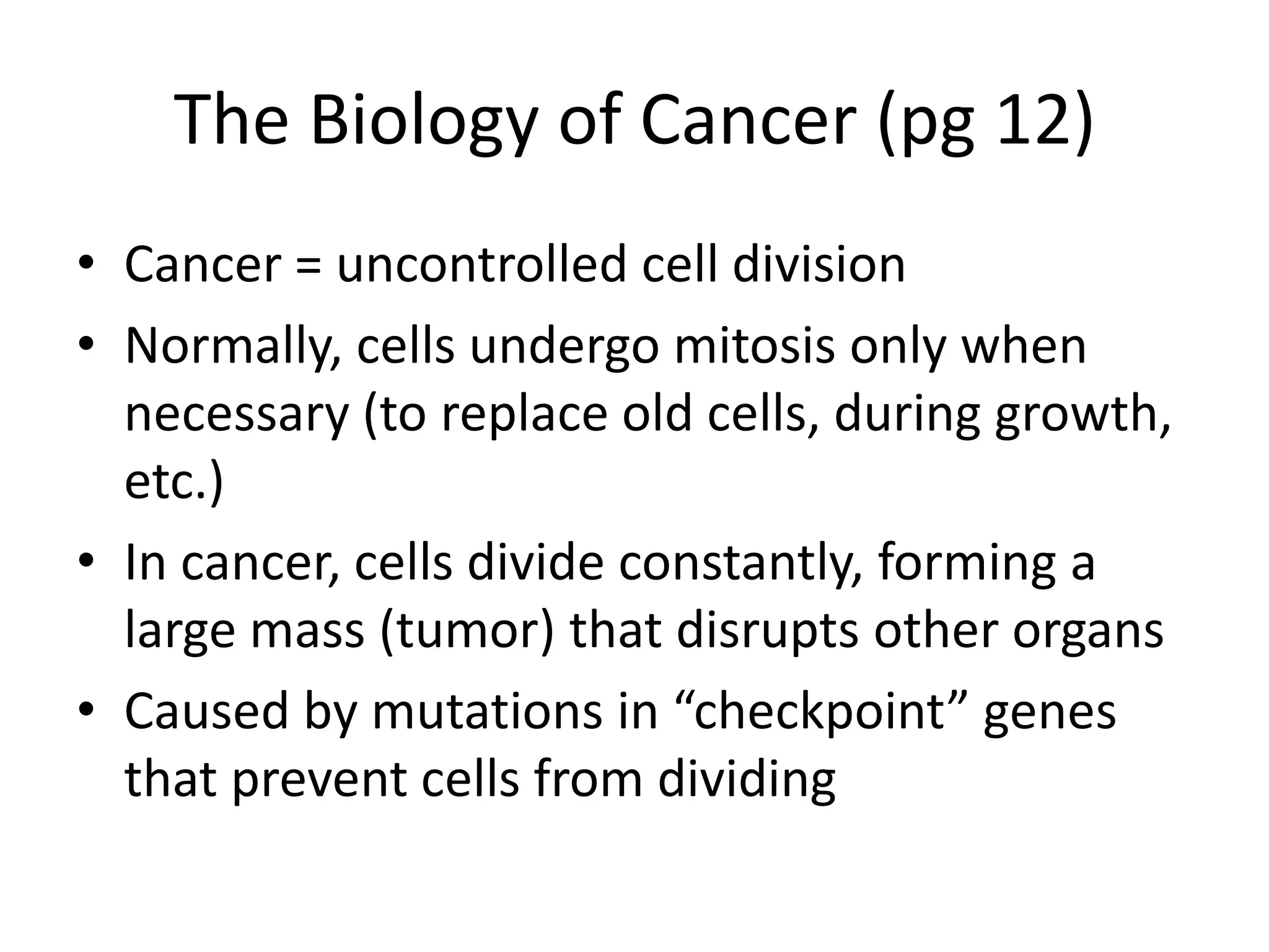 Mitosis notes | PPTX