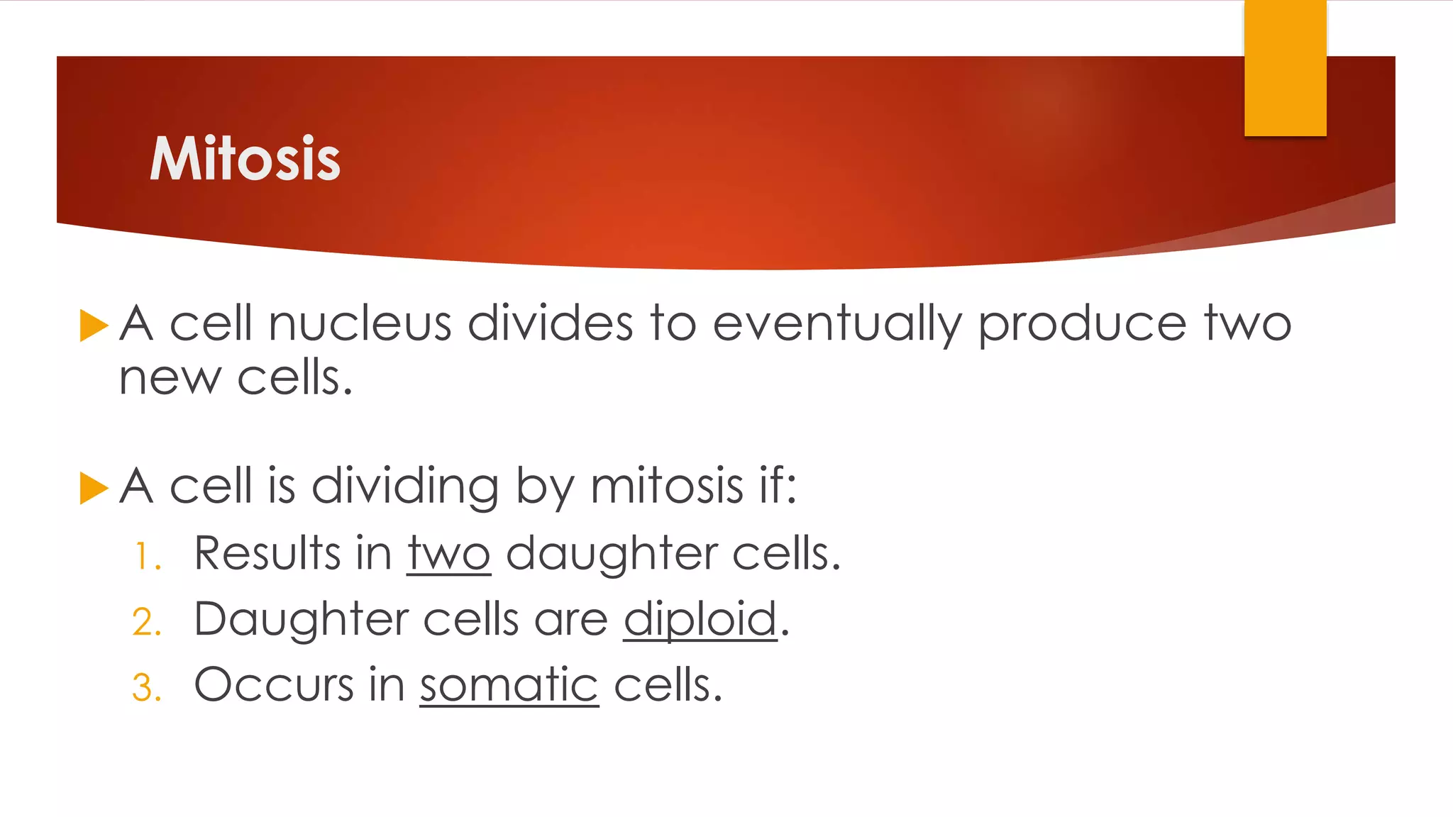 Cell Growth and Mitosis | PPT