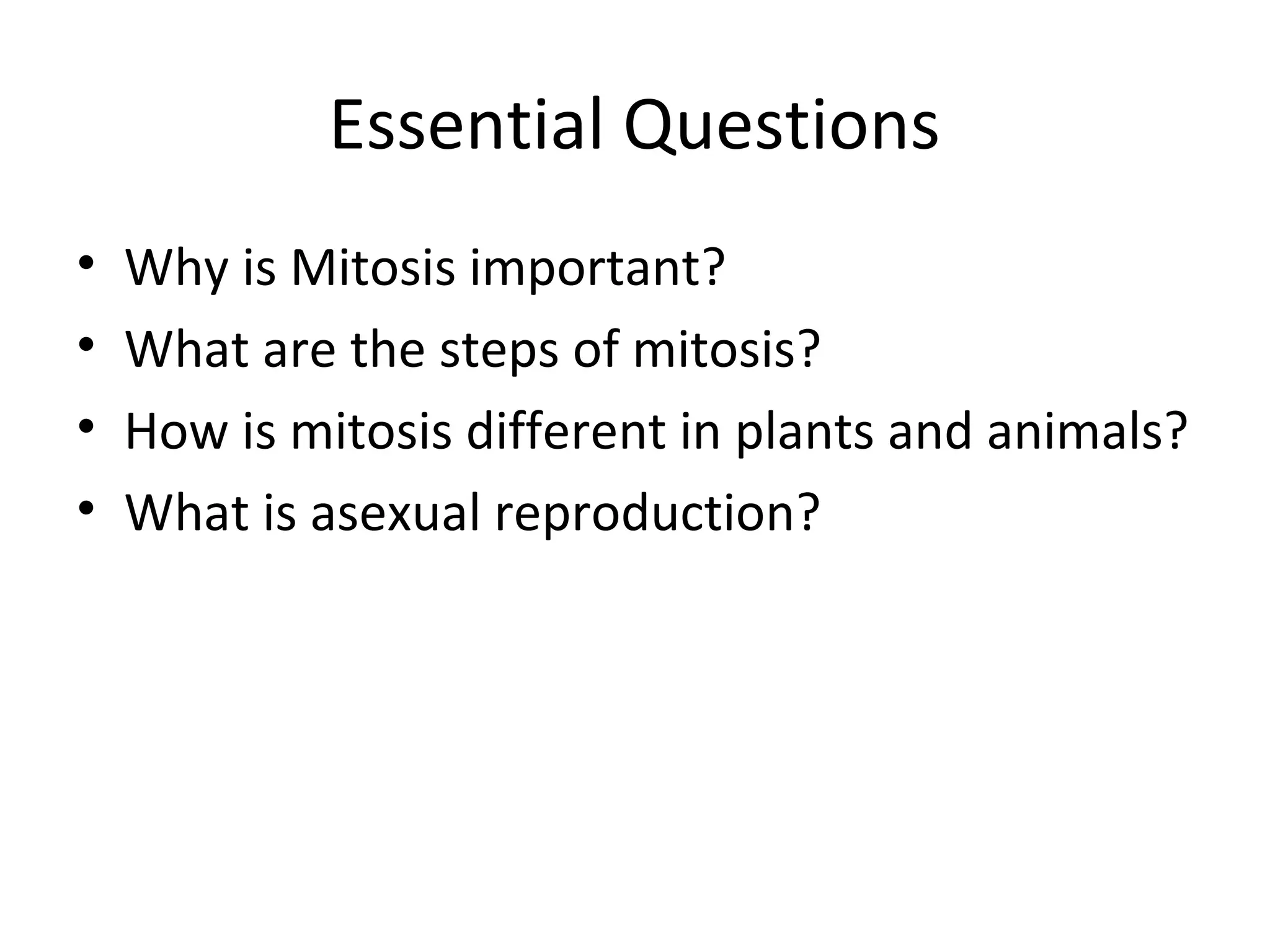 Mitosis powerpoint | PPT