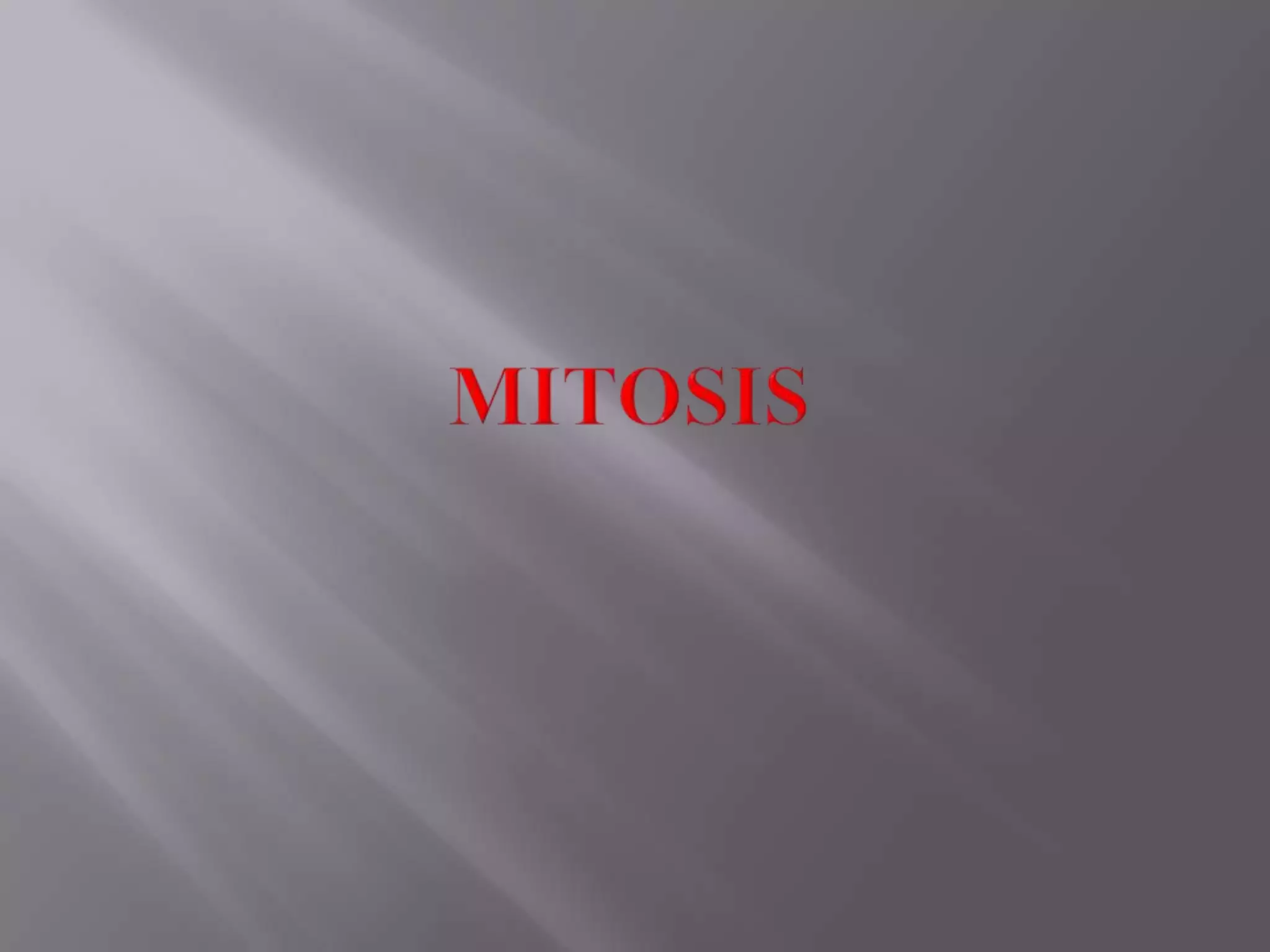 Mitosis | PPT