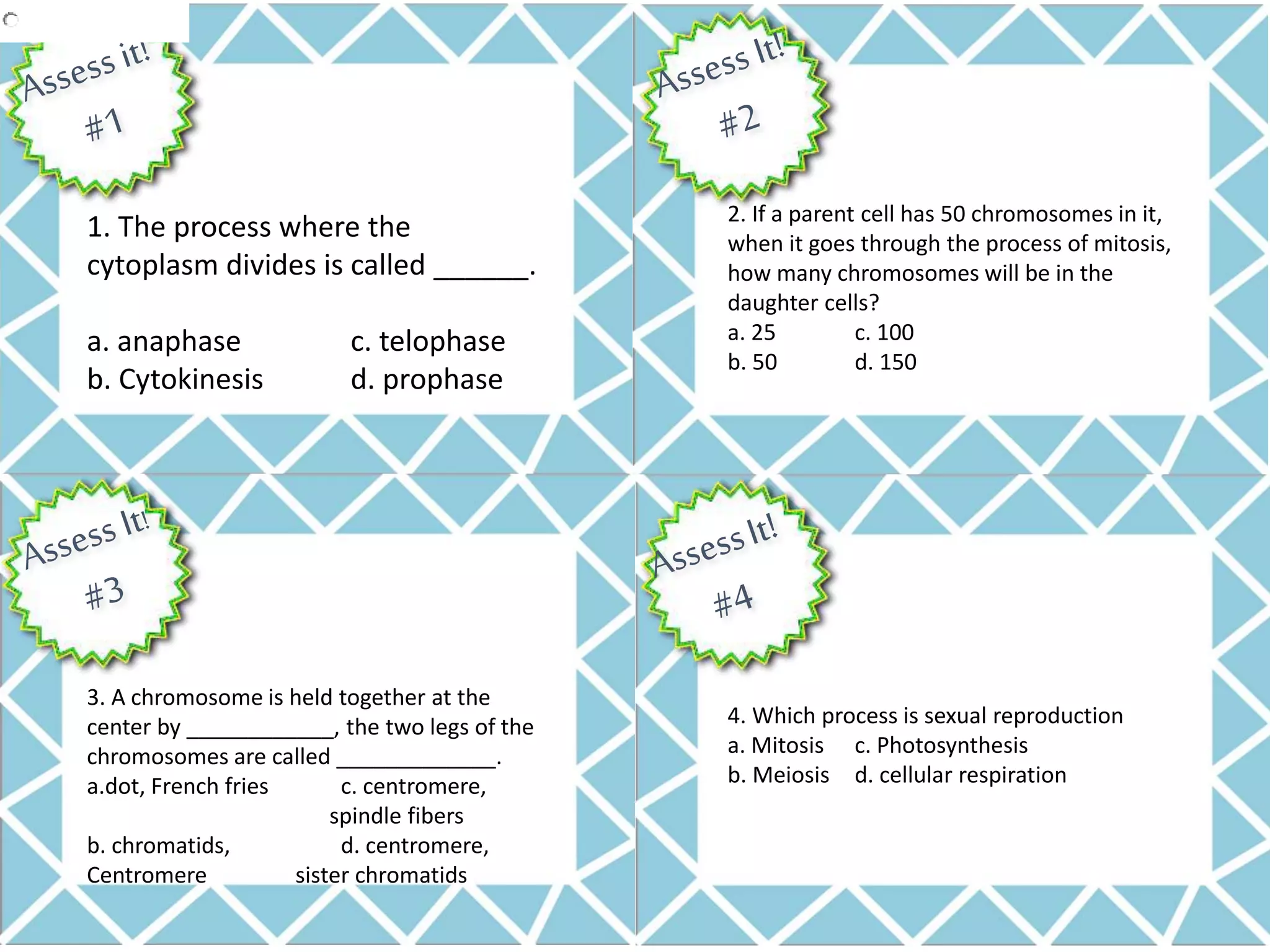 Mitosis station lab cards | PPTX | Cancer | Diseases and Conditions