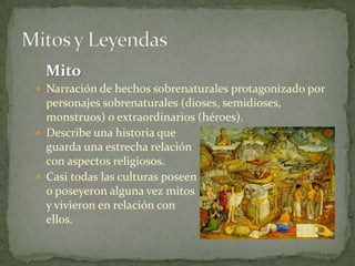 Mitos y leyendas | PPTX