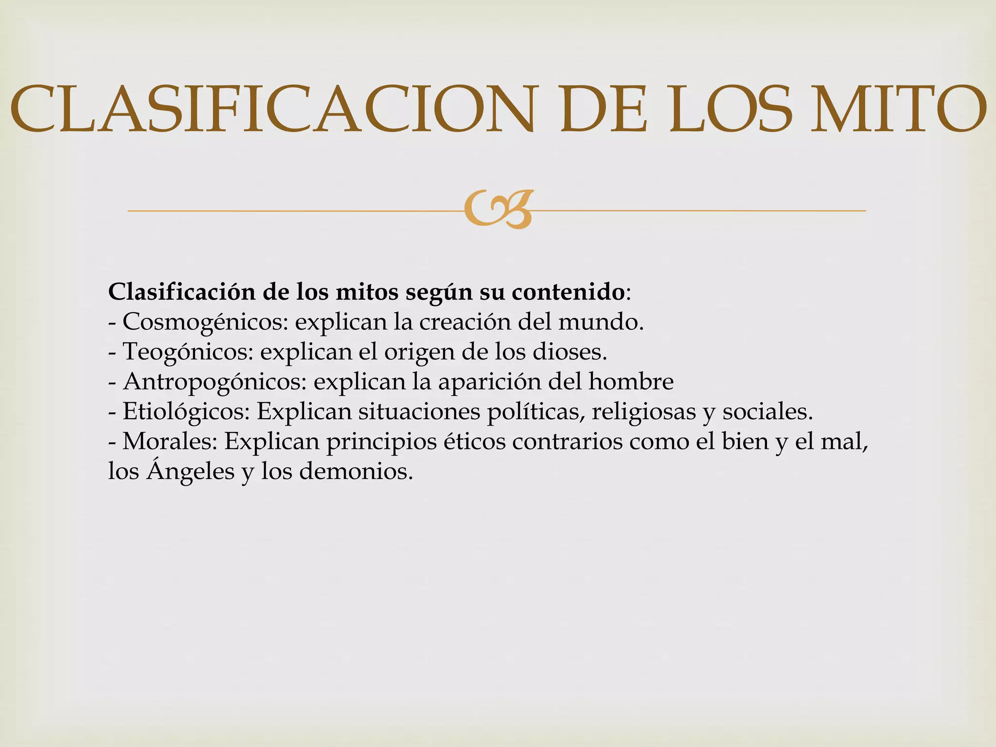 Mitos y leyendas | PPTX