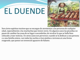 Mitos y leyendas colombianos | PPTX