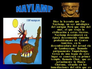 Mitos y leyendas del perú | PPT