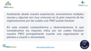 Mitos y oportunidades de una PMO | PDF