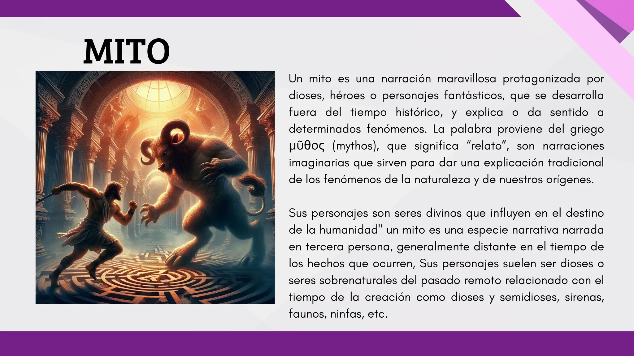 MITO Y LEYENDA presentación ............. | PDF