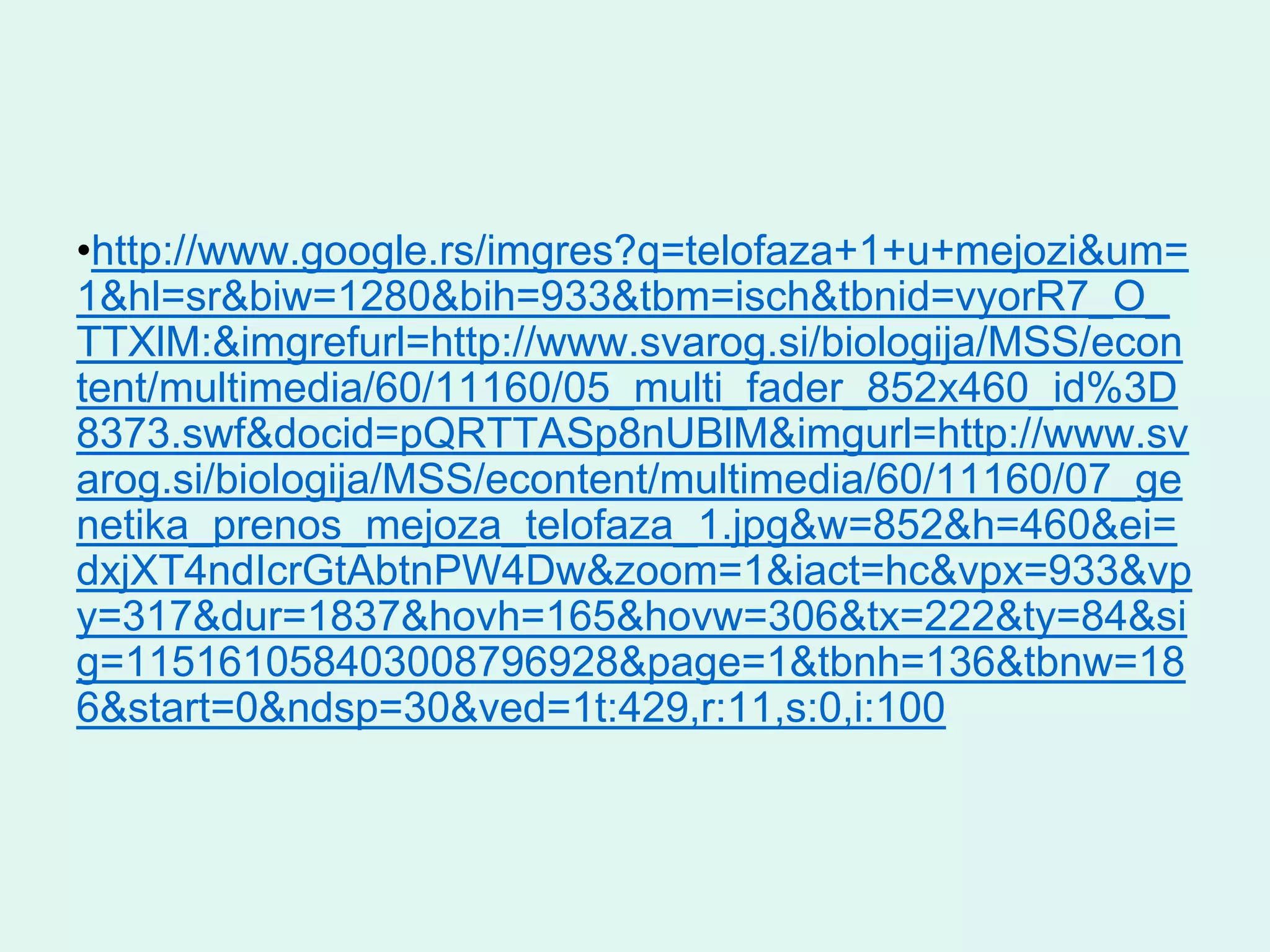Митоза и мејоза | PPTX