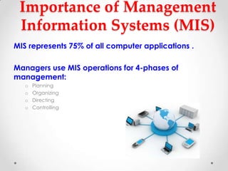 Management Information Systems, by Dr. Lauren Talia, DBA | PPT