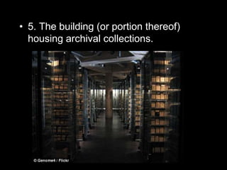 What is an archivist? | PPT
