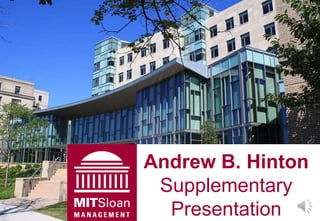 Mit presentation v10 | PPT