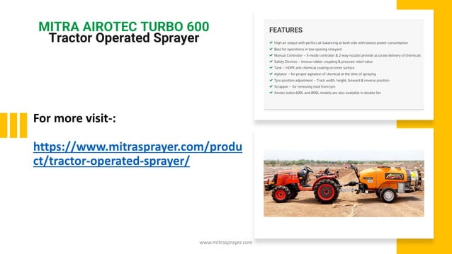 Mitra Agriculture Sprayers | PPT