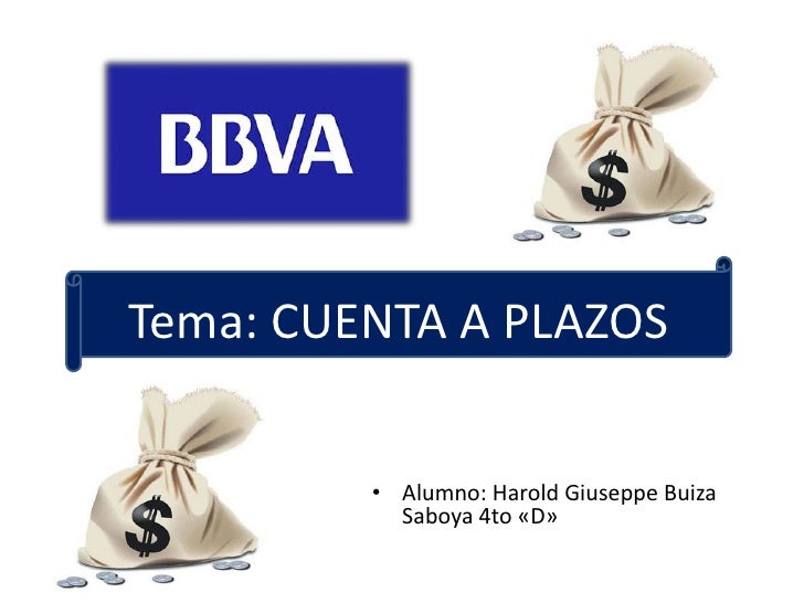 Dinero A Plazo Fijo En Bbva - peddwacreditos