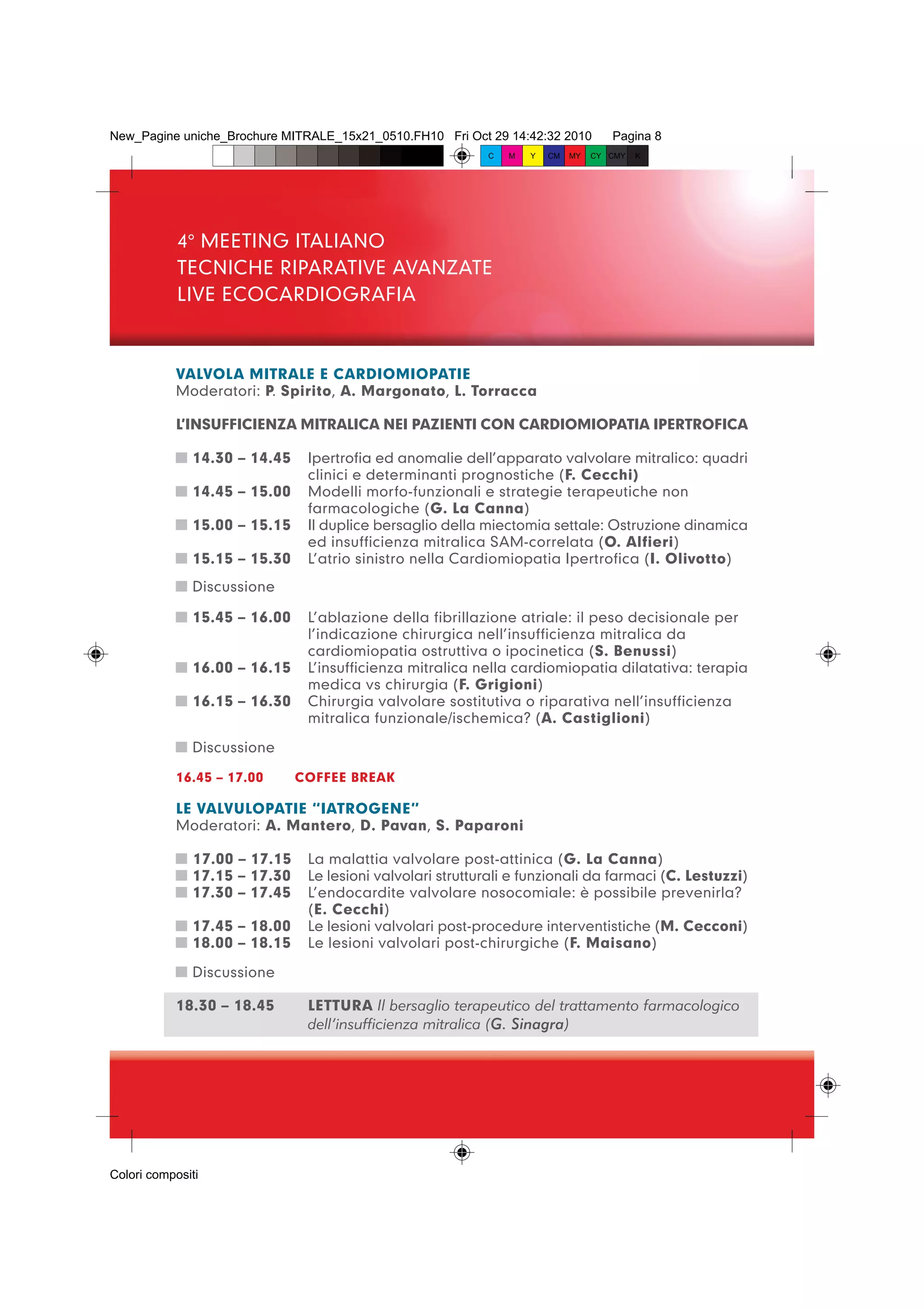 4° M.I.T.R.A.L.E. Meeting - Final Program | PDF