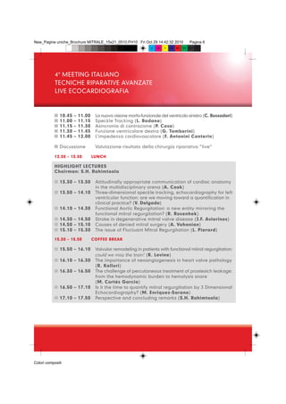 4° M.I.T.R.A.L.E. Meeting - Final Program | PDF