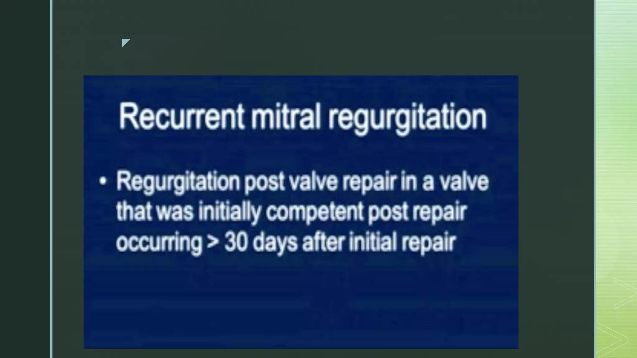MITRAL REPAIR - HOW DURABLE IS MITRAL VALVE REPAIR ?? | PPTX