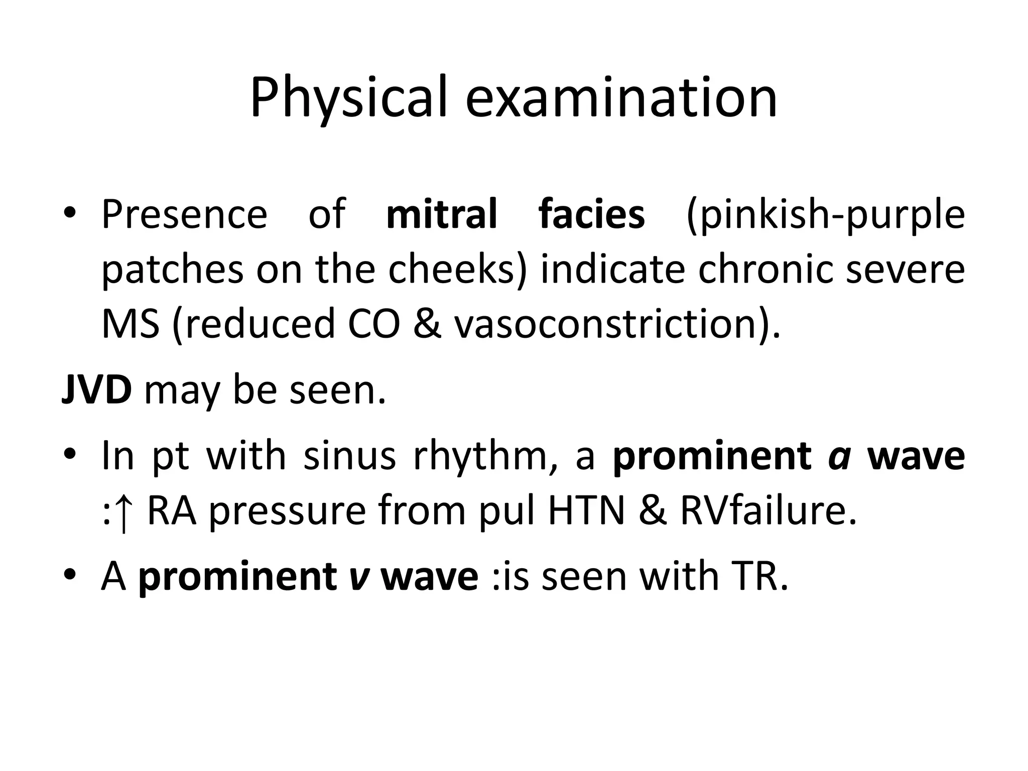 Mitral stenosis | PPTX