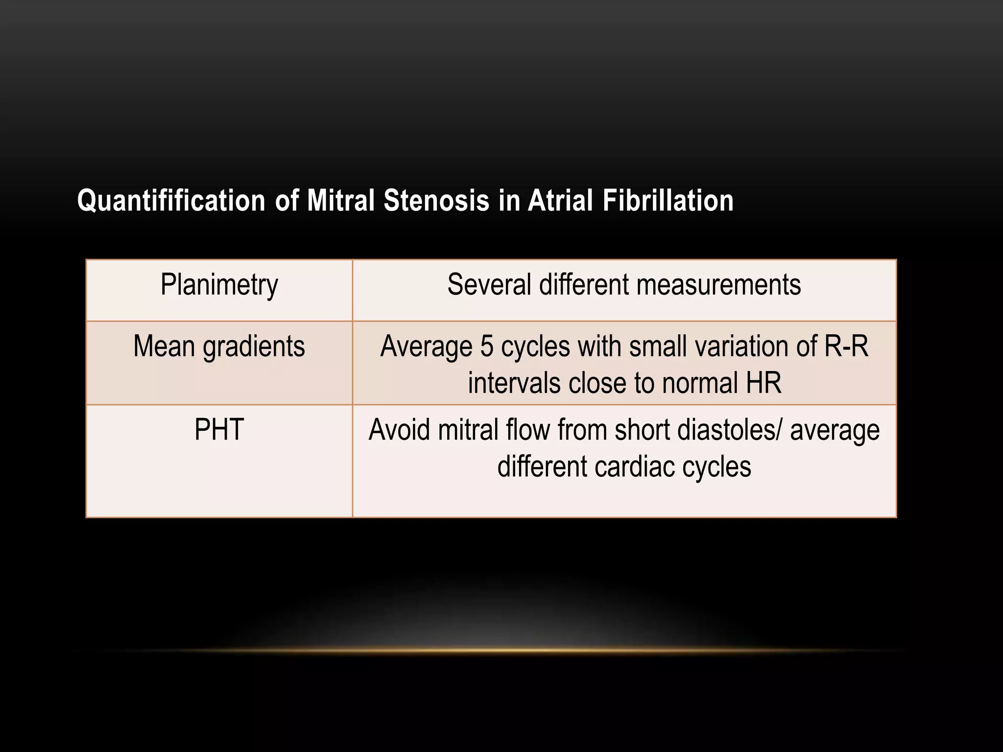 Mitral stenosis - Echocardiography | PPTX