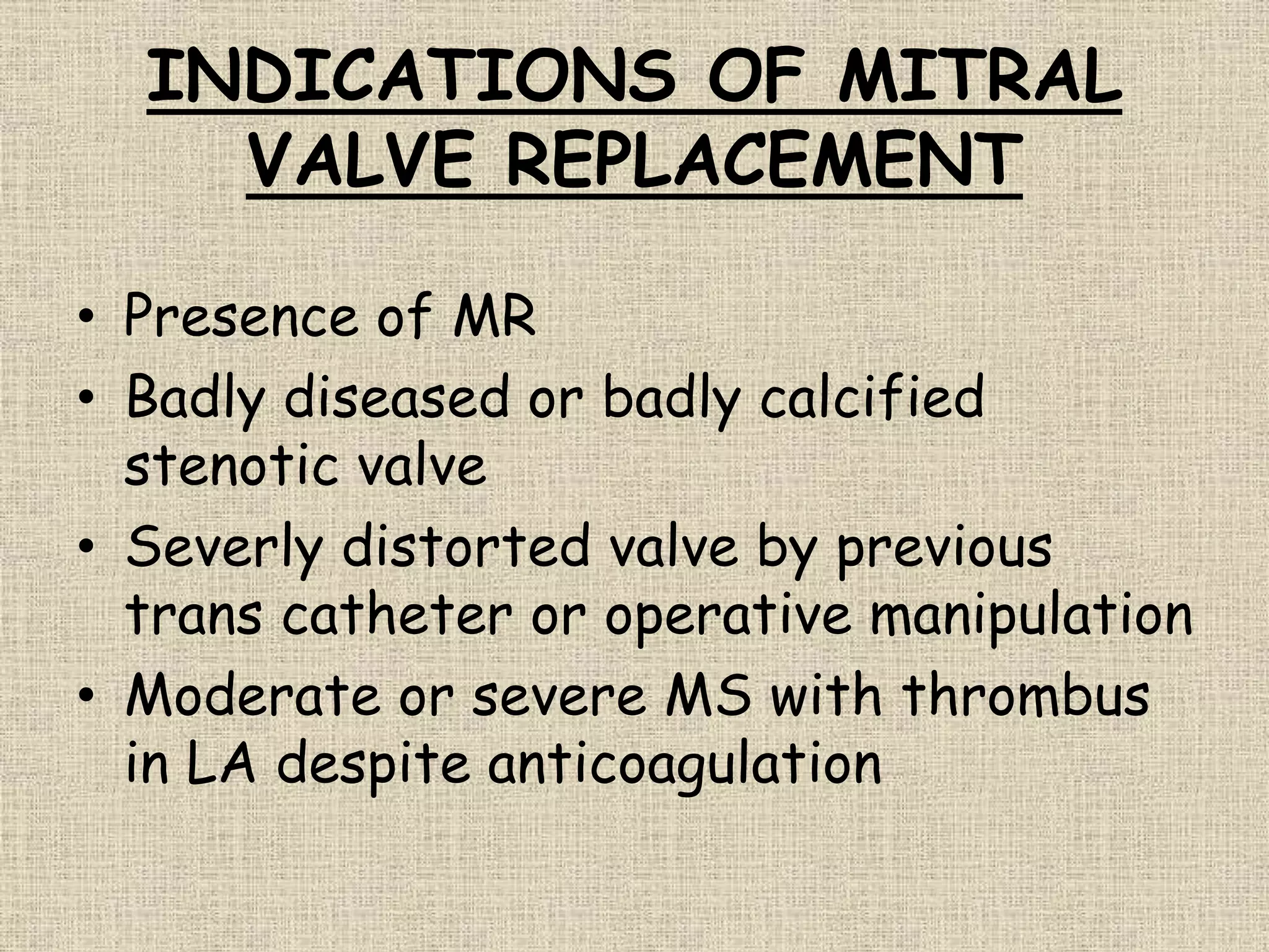 Mitral stenosis | PPTX