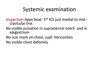 Mitral stenosis | PPTX